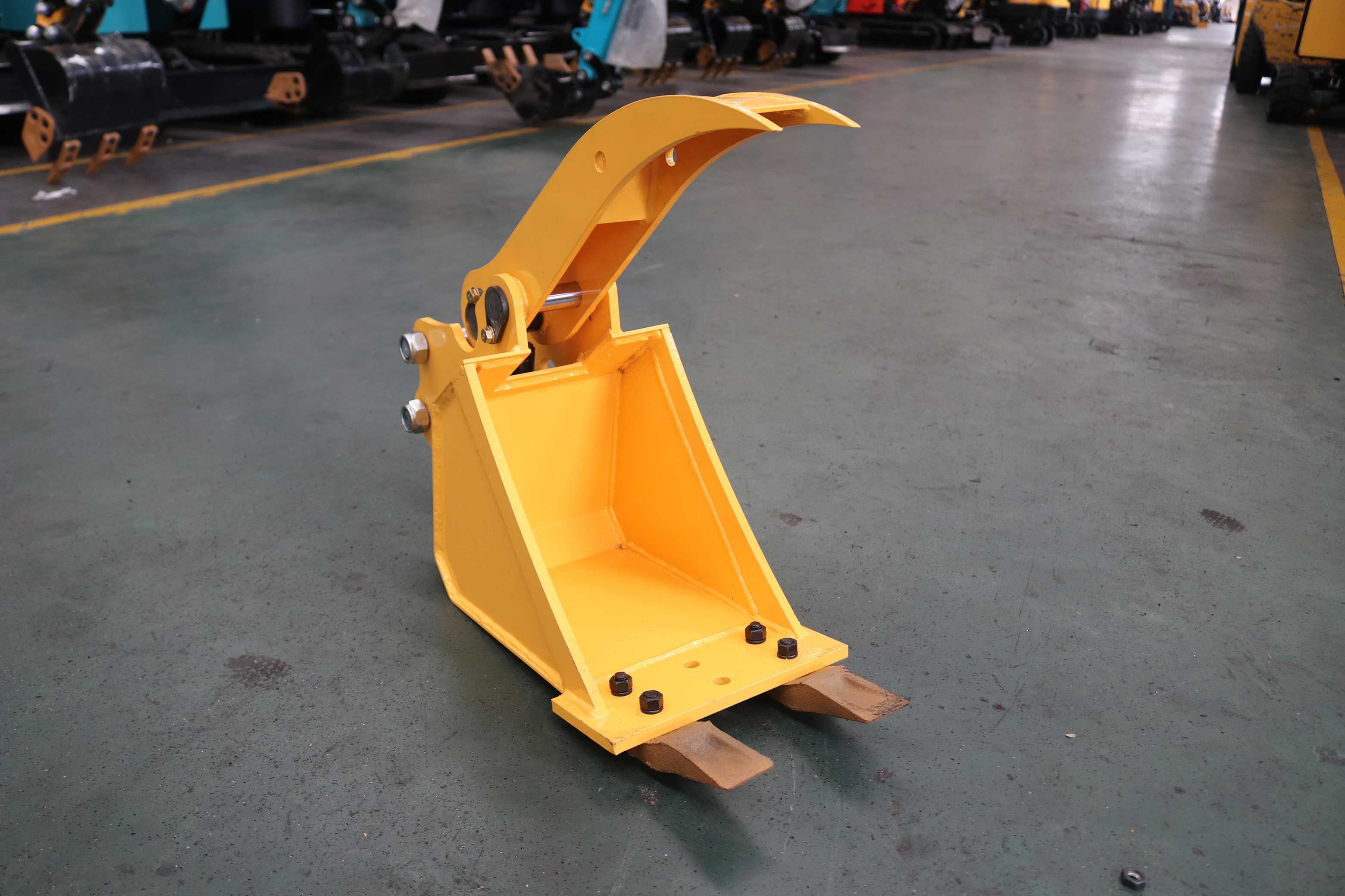 Do you know what a hydraulic grab for a compact excavator is? - TOVISEN ...