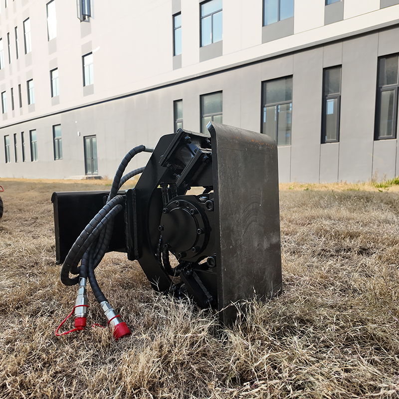 Heavy-Duty Skid Steer Vibratory Plate Compactor Attachment | TOVISEN ...