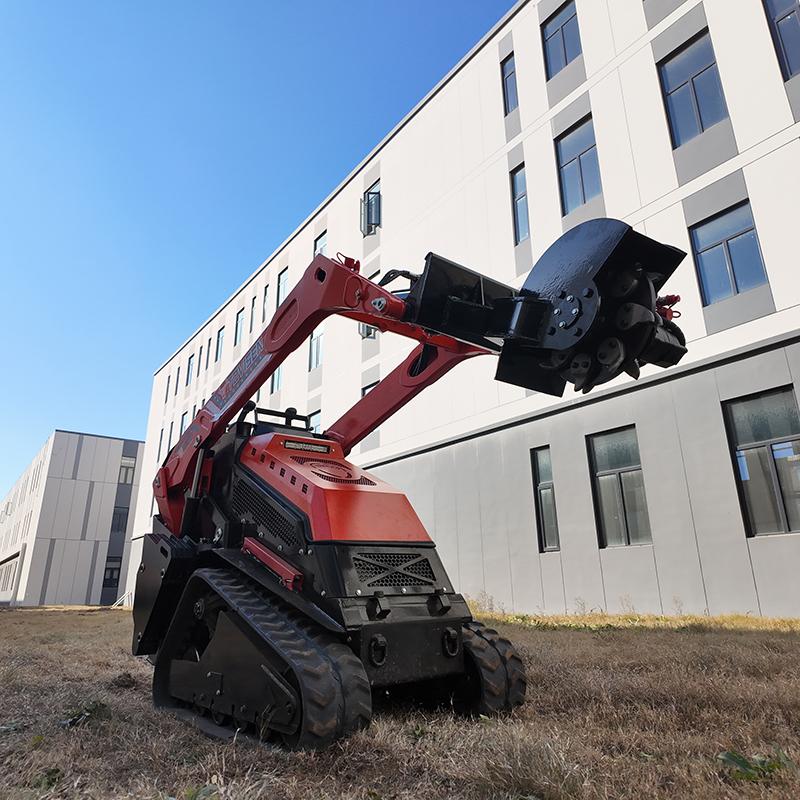 Skid Steer Stump Grinder Attachment | Professional Tree Root Removal ...