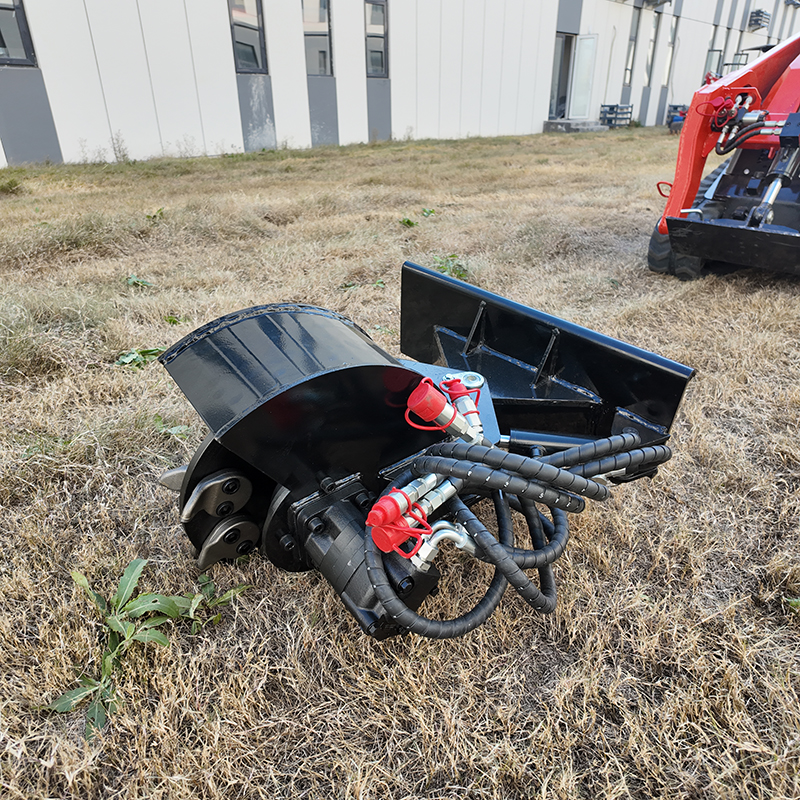 Skid Steer Stump Grinder Attachment | Professional Tree Root Removal ...